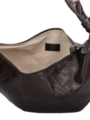 LEMAIRE Longstrap Crescent Bag - Black