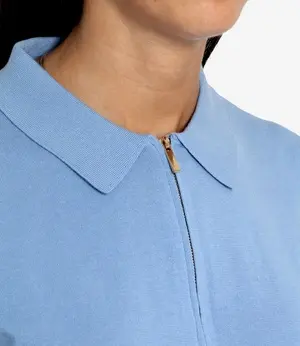 SEMICOUTURE Knit Polo Shirt