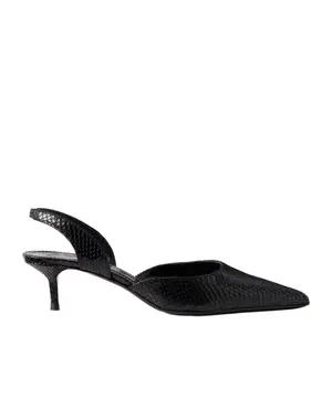Staud Snakeprint Highheeled Shoes
