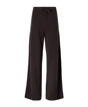 Le Kasha Ribbed Organic Cashmere Wide-leg Pants - No
