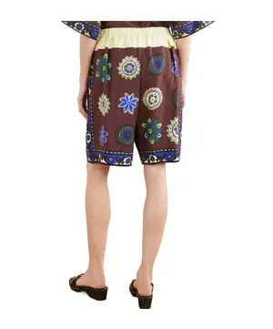 ALEMAIS Jasper Printed Drawstring Shorts