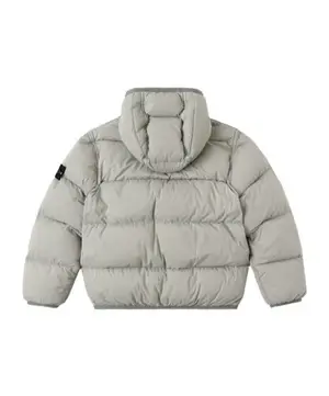 Stone Island Hooded Logo Coat