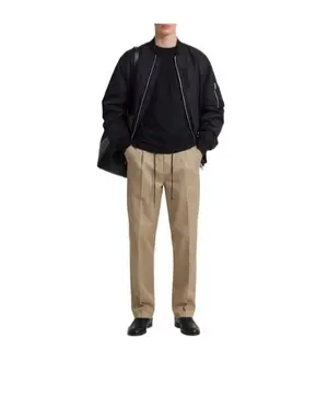 Sacai Wide Pants With Drawstring