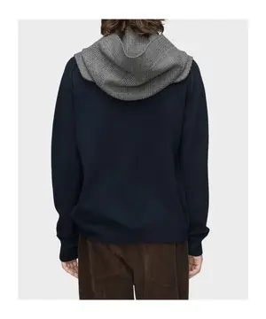 MAISON MARGIELA Checked Wool Cropped Vest