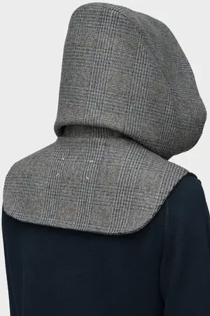 MAISON MARGIELA Checked Wool Cropped Vest