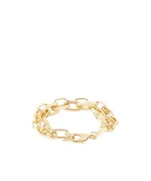 Assouline The Paperclip Gold-tone Chain Bracelet