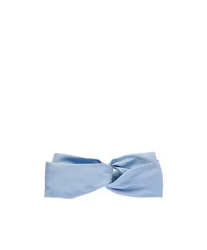 JENNIFER BEHR Silk-faille Headpiece - Blue