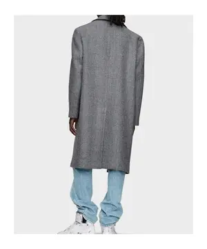MAISON MARGIELA Check Frayed Coat