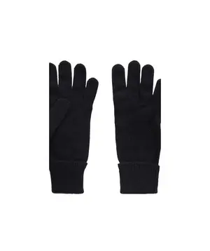 Johnstons Of Elgin Minimalist Cashmere Gloves - Black
