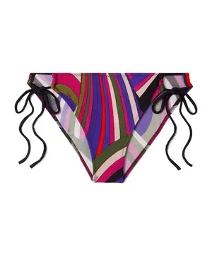 Emilio Pucci Printed Bikini Briefs - Pink