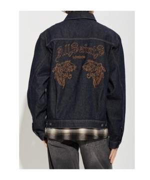 ALLSAINTS Button Denim Jacket