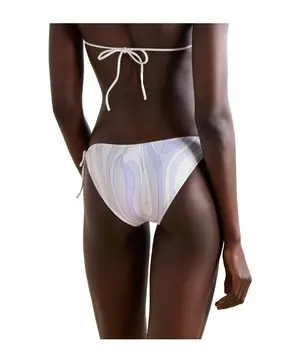 Emilio Pucci Printed Bikini Briefs - White