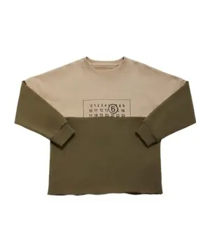 MAISON MARGIELA Ribbedcollar Knit Sweater - No