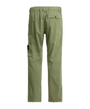 Stone Island Mid-rise Straight-leg Trousers
