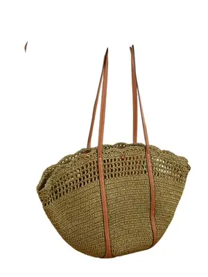Ulla Johnson Curved Woven Handbag