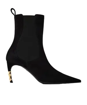 Gucci Pointedtoe Chelsea Ankle Boot - Black