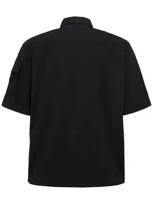 Stone Island Stretch Cotton Twill Shirt