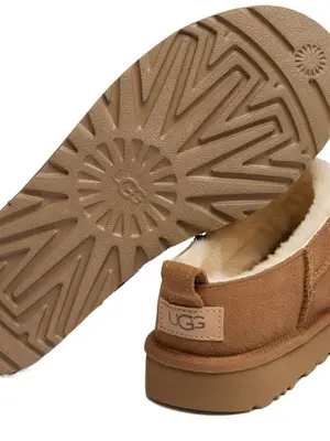 UGG Slip-on Booties With Low Collar