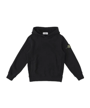 Stone Island Hooded Sweatshirt - Black