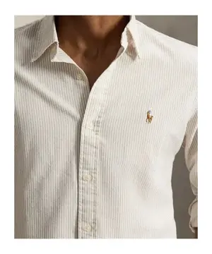 Polo Ralph Lauren Striped Shirt - Beige