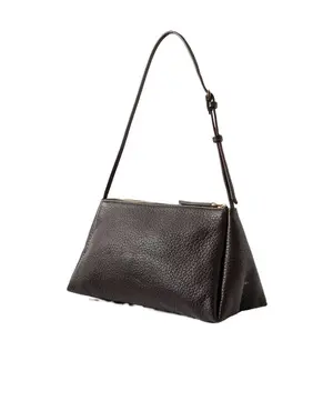Calvin Klein Textured-leather Shoulder Bag
