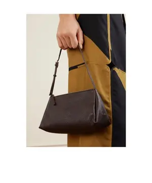 Calvin Klein Textured-leather Shoulder Bag