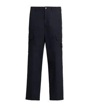 Stone Island Wide-leg Trousers With Side Pockets