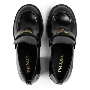 Prada Slip-on Loafer Heel Shoe
