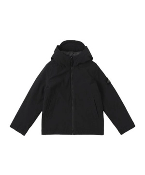 Stone Island Hooded Jacket - Black