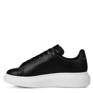 Alexander McQueen Oversized Leather Trainers - Black