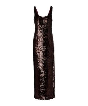 Simkhai Bex Sequined Gown - Wine Red