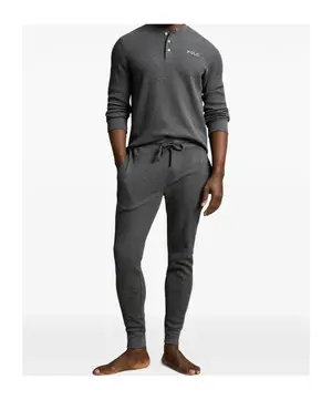 Polo Ralph Lauren Waffle-knit Pajama Top