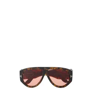 TOM FORD Aviator-style Tortoiseshell Acetate Sunglasses - No