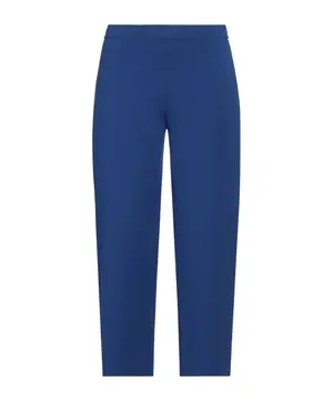 Max Mara Loose Knit Cropped Pants - Blue