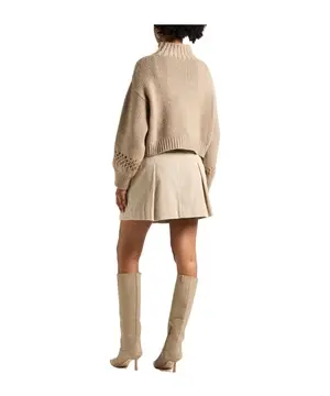Brunello Cucinelli Solidcolor Appliqué Cashmere Sweater
