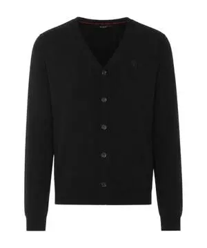 Gucci V-neck Logo Cardigan