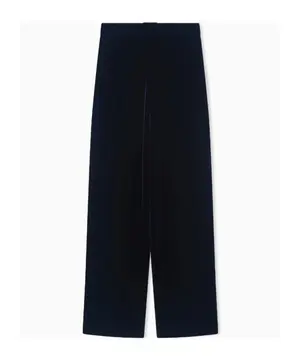 Giorgio Armani Double-darted Velvet Trousers