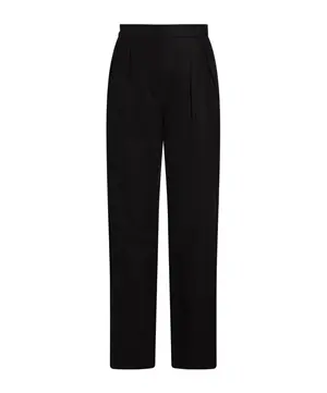 Max Mara Simple Tapered Trousers - Black