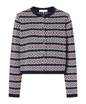 FRAME Casual Cashmere Cardigan - Black