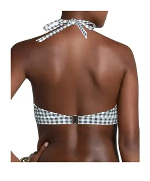 GANNI Checkered Bikinis
