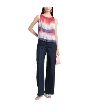 Dolce & Gabbana Multi-color Sleeveless Top