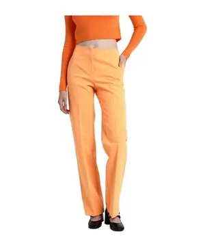 MAXCO. Solid-color Casual Trousers