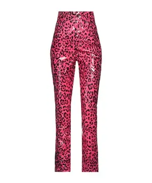 Dolce & Gabbana Leopard-print Casual Trousers - Pink