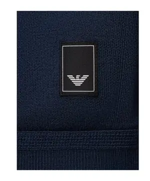 Emporio Armani Zip-up Hooded Cardigan