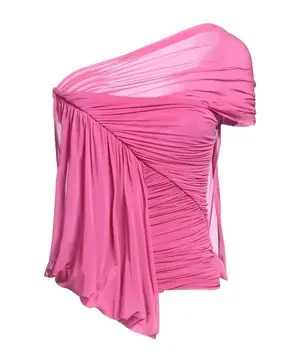 Rick Owens One-shoulder Tops - Pink