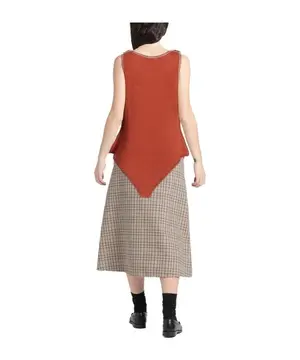 Marni Solidcolor Cashmere Sleeveless Knit Top