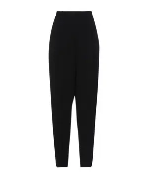 Tory Burch Minimalist Fitted Dress Pants - Black