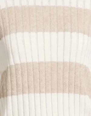 Max Mara Striped Long-sleeved Knitted Sweater