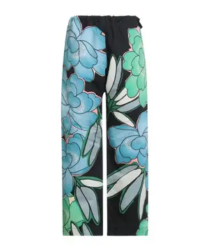 Marni Loose Patterned Long Pants - Multicolor