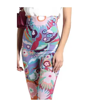 Dolce & Gabbana Multi-color Stretch Trousers